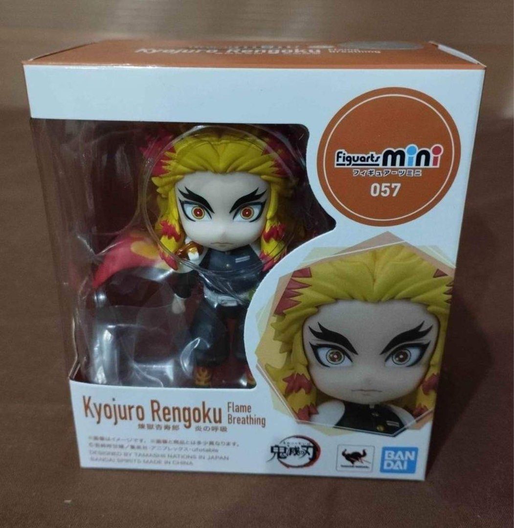 BANDAI FIGUARTS MINI DEMON SLAYER KYOJURO RENGOKU, Hobbies & Toys, Toys ...