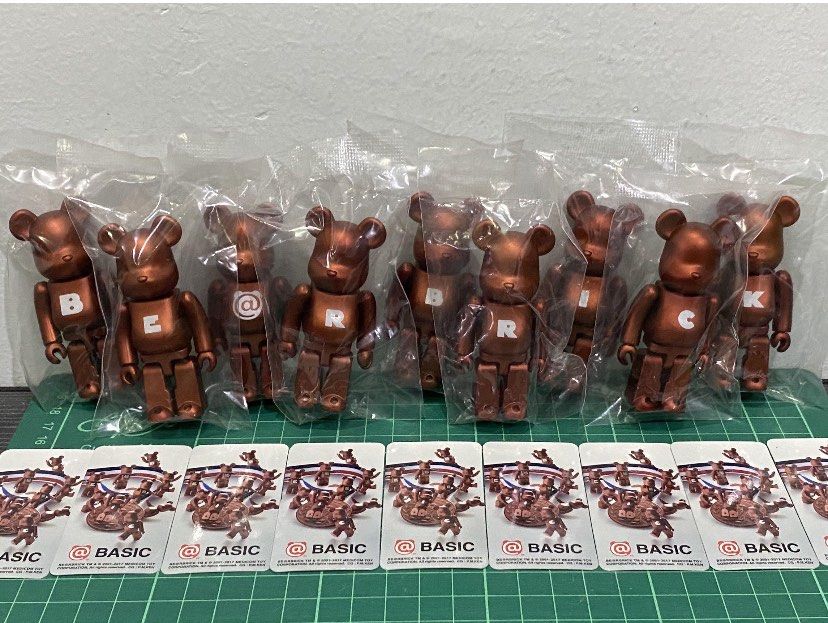 Bearbrick Medicom Basic Letter Alphabets set complete bear brick series 35 Be@rbrick Sealed in ...