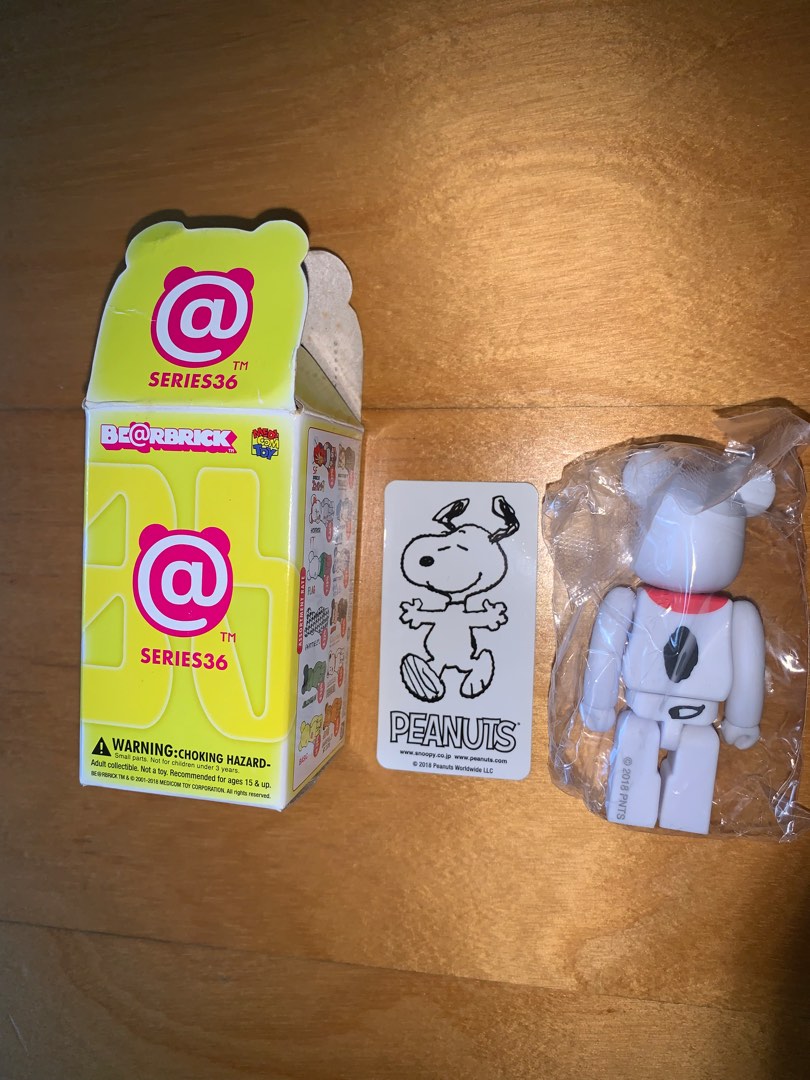 Bearbrick series 36 Snoopy Peanuts Dog Bear brick Series 36 Be@rbrick ...