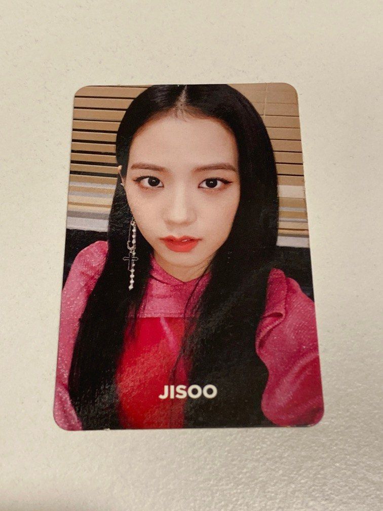 Blackpink Photocard JISOO Square Up PC, Hobbies & Toys, Memorabilia ...