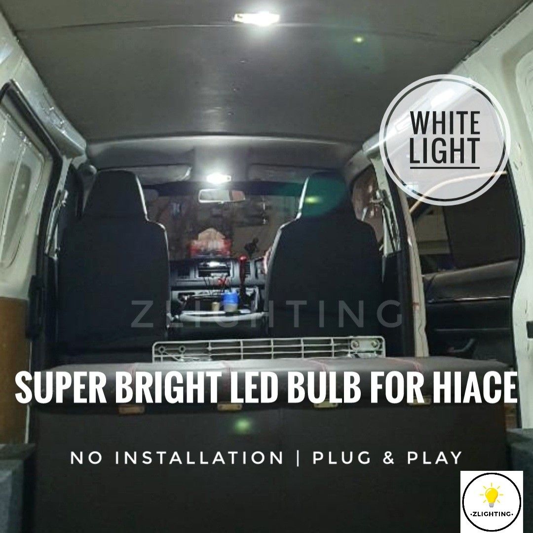 Bright White Van Interior Light Bulbs for Boot Light Map Light etc ...