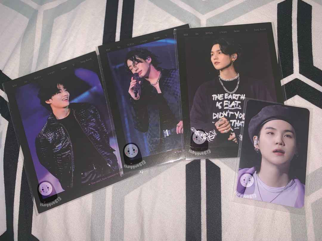 BTS Taehyung V Jungkook JK Yoongi Suga Agust D Taegikook YTC Yet to Come CGV POB on Carousell