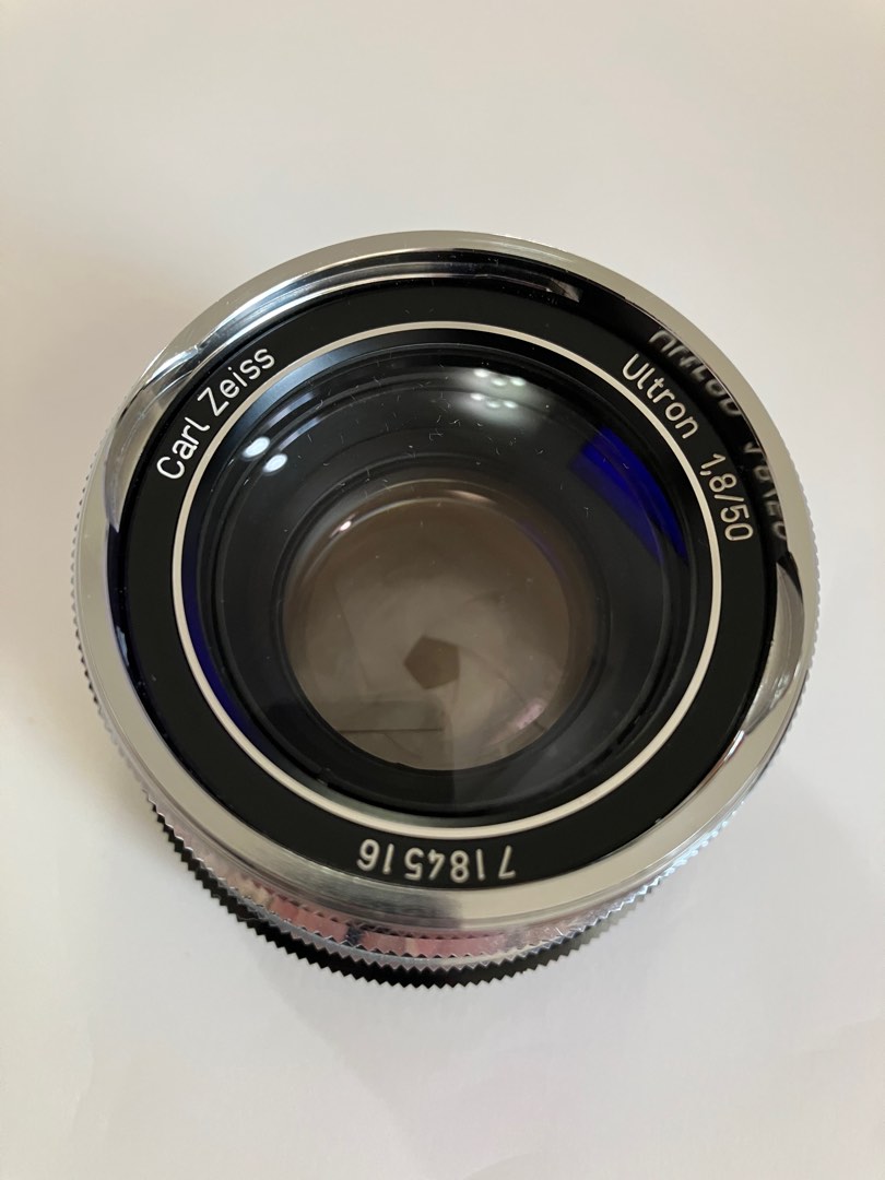 Carl Zeiss Ultron 50mm f1.8 RARE, Photography, Lens & Kits on Carousell