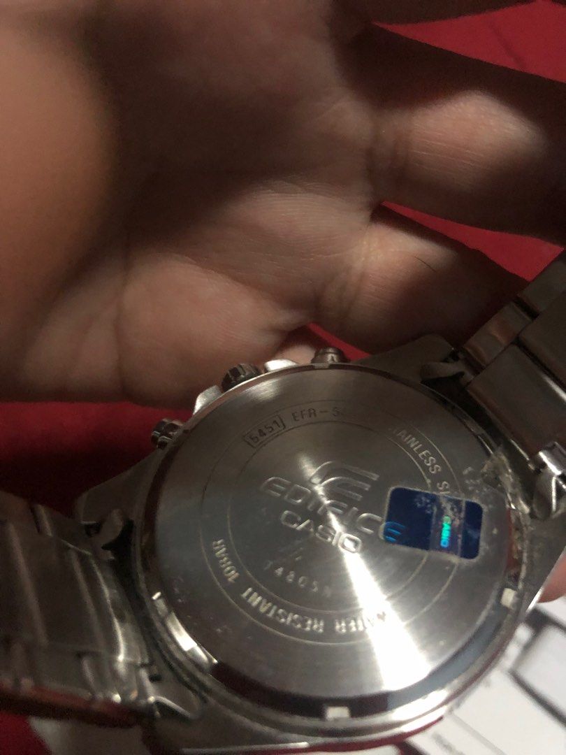 Casio Edifice 5451, Men's Fashion, Watches & Accessories, Watches on ...