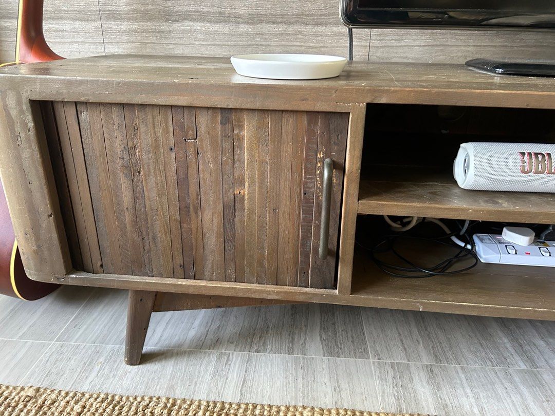 Castlery TV unit console, Furniture & Home Living, Furniture, TV ...