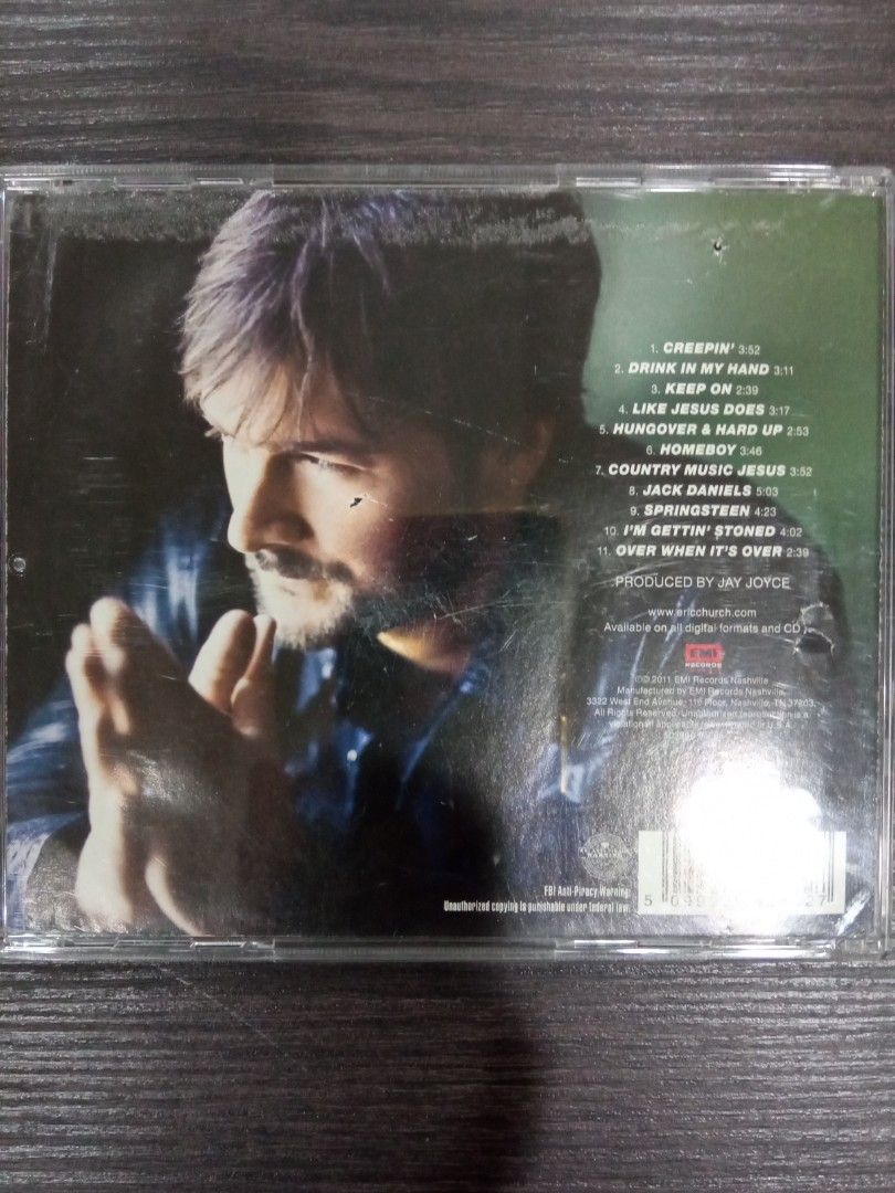 CD Eric Church - Chief, Hobbies & Toys, Music & Media, CDs & DVDs on ...