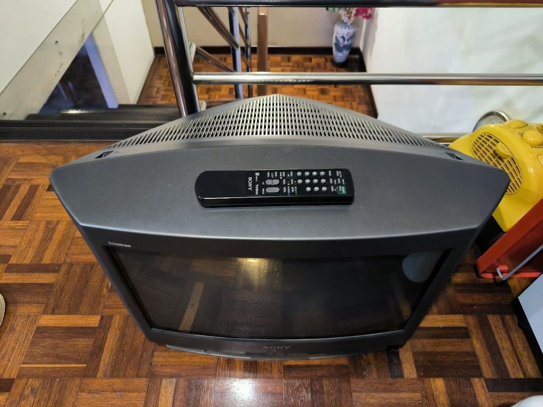 Wide Screen Sony Trinitron Retro Gaming Console TV PS1 PS2 PS3, TV ...