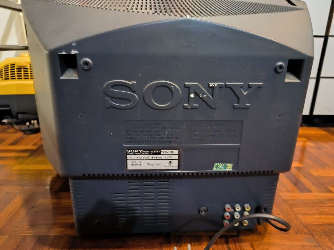 Wide Screen Sony Trinitron Retro Gaming Console TV PS1 PS2 PS3, TV ...