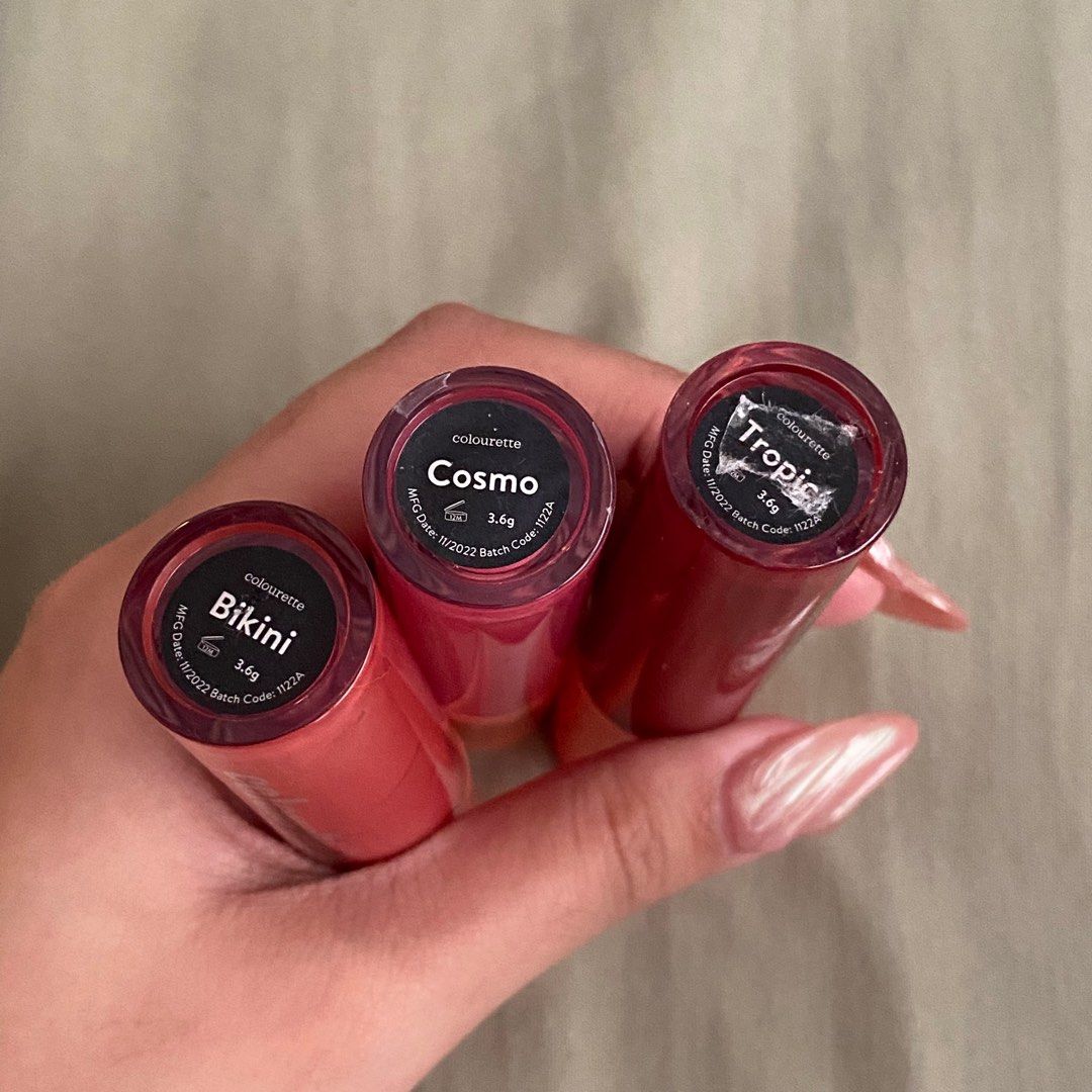 colourette colourbalms (tropic, bikini), Beauty & Personal Care, Face ...