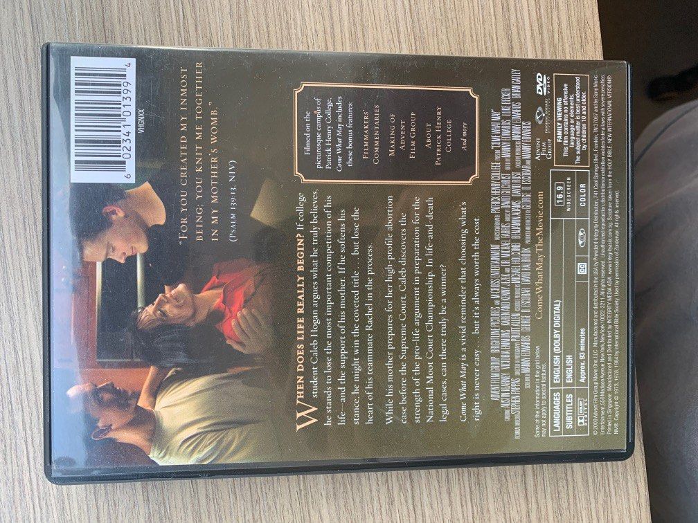 Come What May DVD, Hobbies & Toys, Music & Media, CDs & DVDs on Carousell