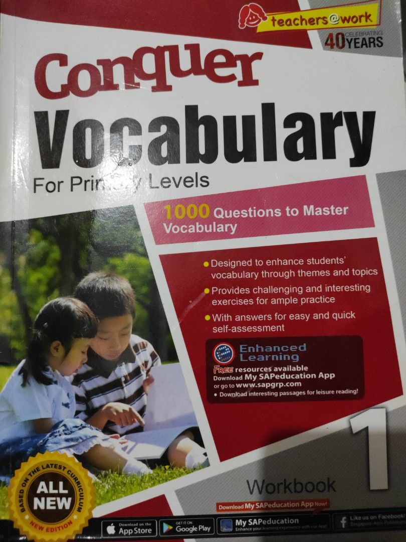 Conquer Vocabulary P1, Hobbies & Toys, Books & Magazines, Assessment ...