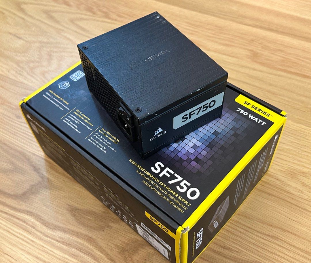 Corsair SF750 Platinum SFX PSU, Computers & Tech, Parts & Accessories ...