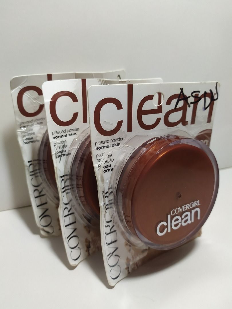 Covergirl Clean Pressed Powder 160 Classic Tan, Beauty & Personal Care ...