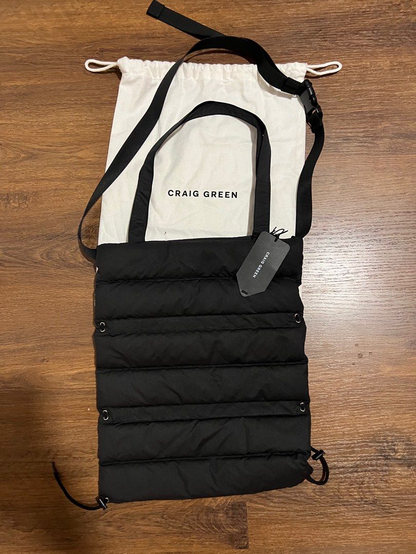 Craig Green Quilted Shell Tote Bag (Large), Men's Fashion, Bags, Sling ...