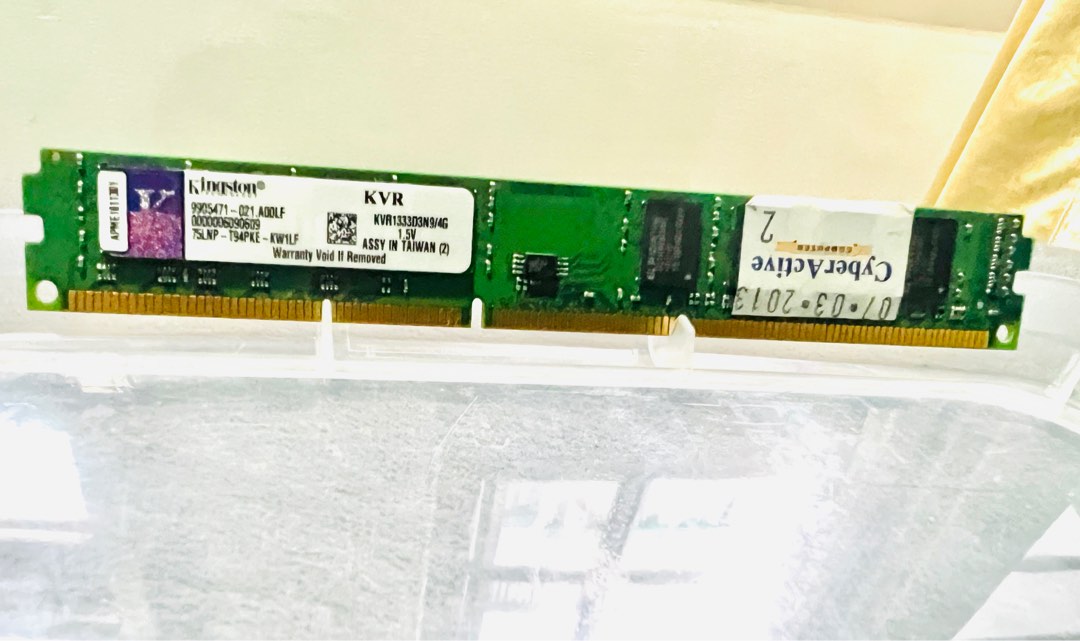DDR3 Desktop RAM - 4GB, Computers & Tech, Parts & Accessories, Computer ...