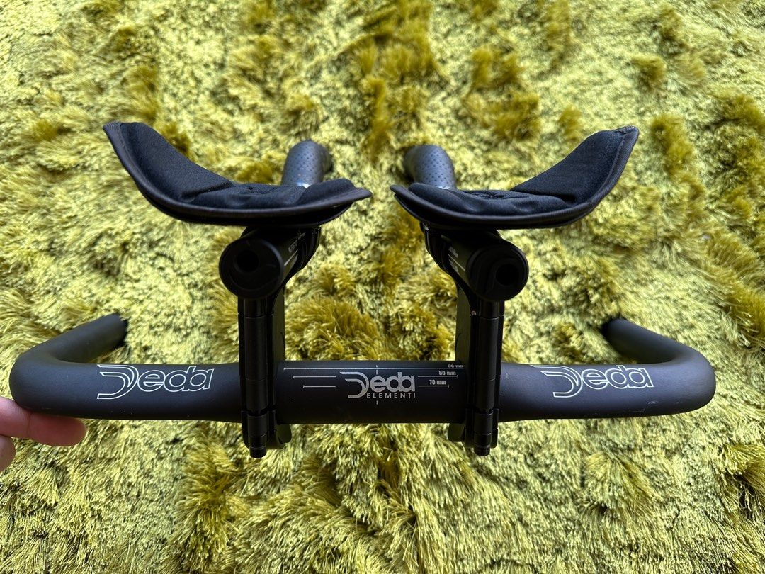 Deda aero bar and handlebar, Sports Equipment, Bicycles & Parts, Parts ...
