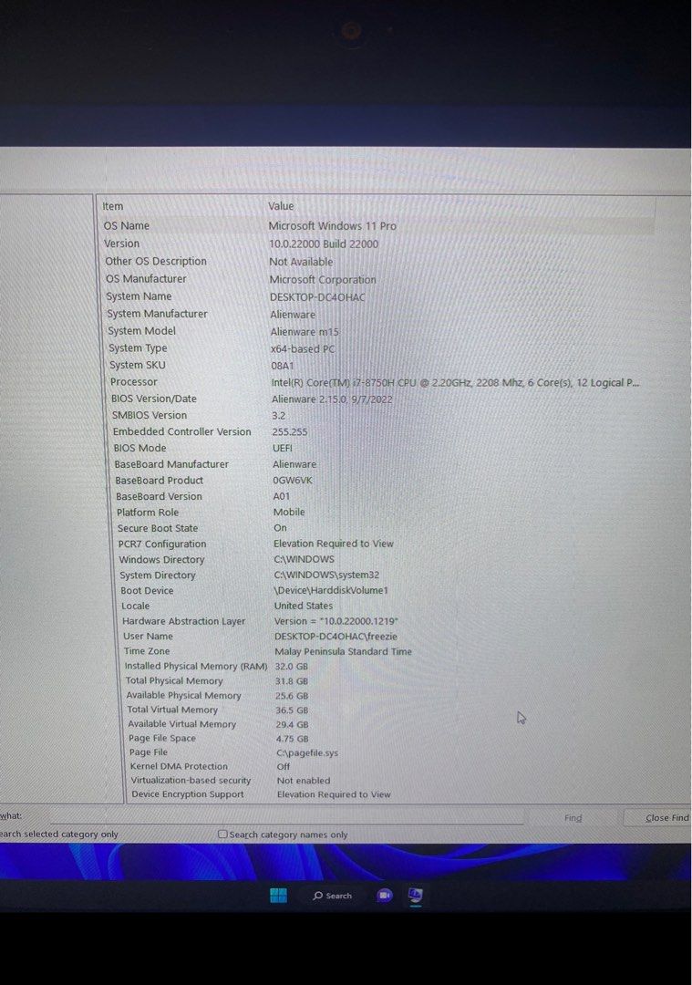 Dell Alienware M15 RTX 2070 gaming laptop, Computers & Tech, Laptops & Notebooks on Carousell