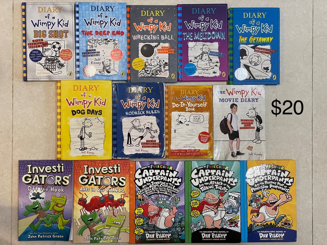 Diary of wimpy kids , Cat in the hats, bible stories for kids, Ronald ...