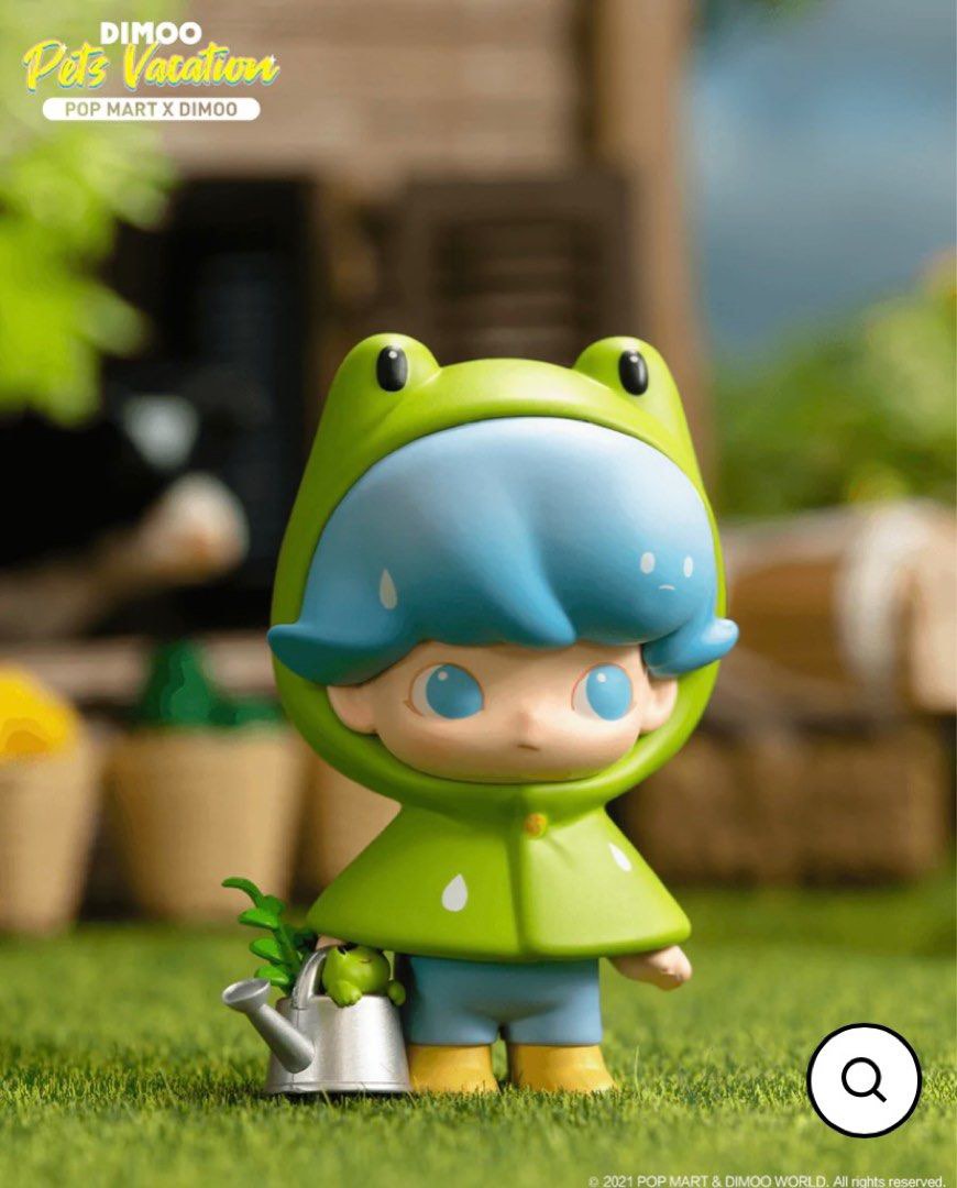 dimoo frog gardener popmart, Hobbies & Toys, Toys & Games on Carousell