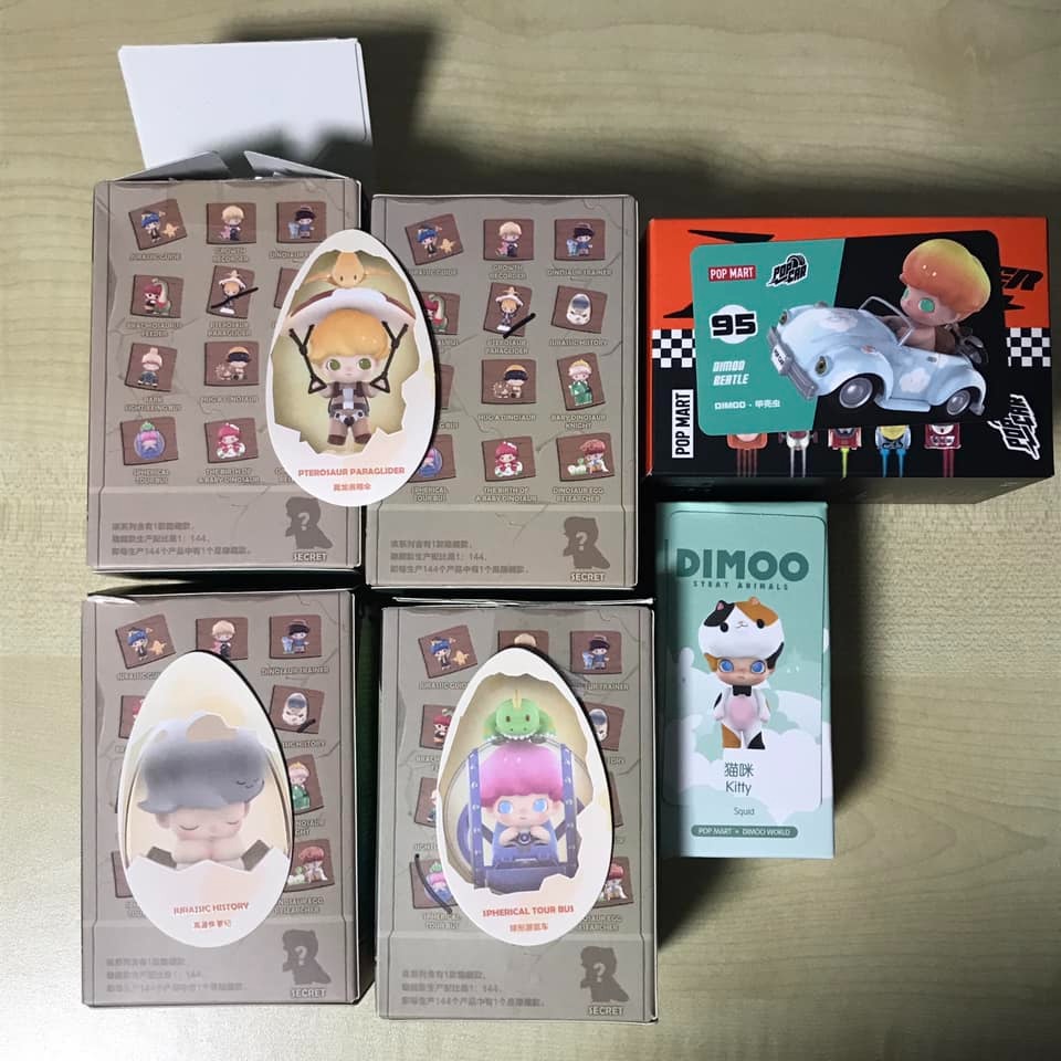 Dimoo Jurassic / paraglider / history / fast track beatle / animal ...