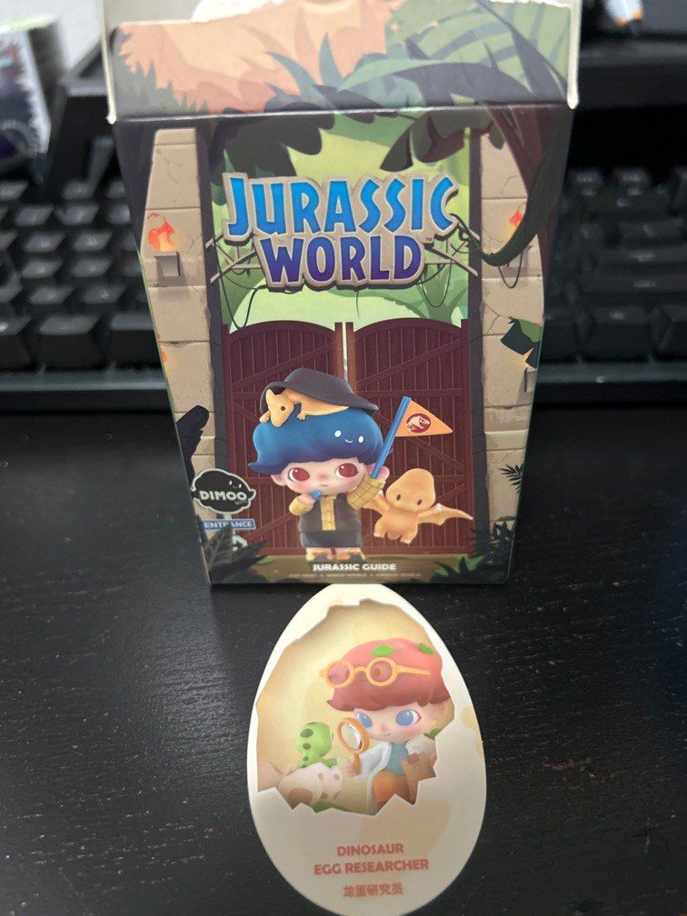 Dimoo (Jurassic World Popmart), Hobbies & Toys, Toys & Games on Carousell