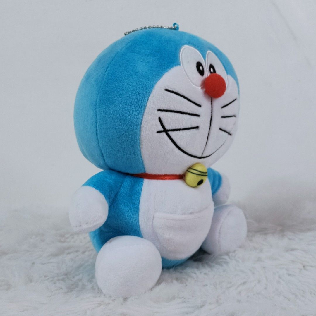 Doraemon Plushie with Small Towel/Hankerchief on Carousell