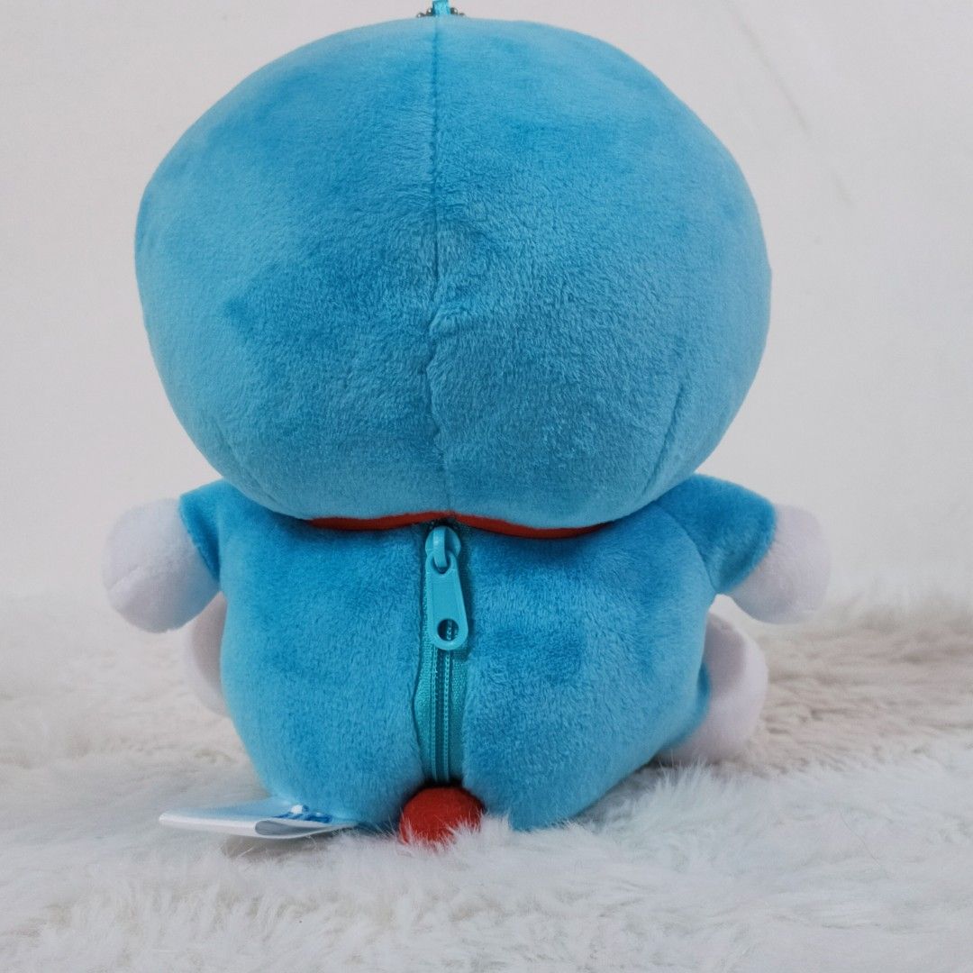 Doraemon Plushie with Small Towel/Hankerchief on Carousell
