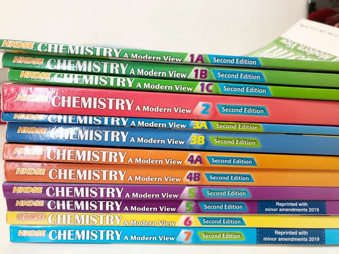 DSE Chemistry Core / Compulsory Part Book 1-4, 興趣及遊戲, 書本 & 文具, 教科書 ...