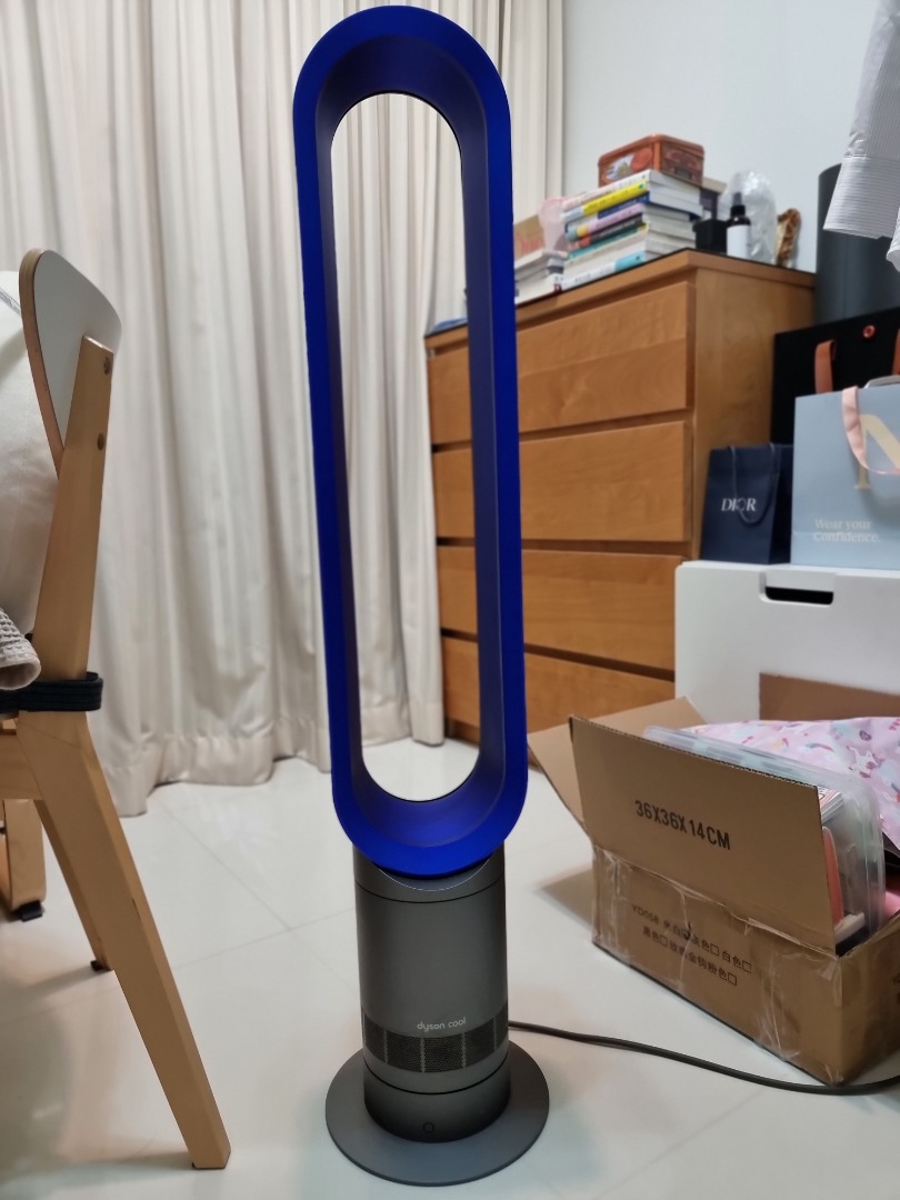 Dyson Bladeless Fans (Blue), Furniture & Home Living, Lighting & Fans ...