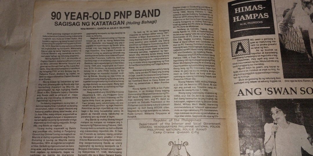 Enero 12 1992 Mrs. Celia Diaz Laurel Salvador Laurel Collectible ...