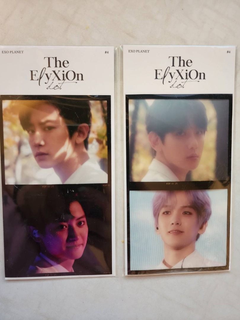 EXO - Baekhyun/Chanyeol Film Set, Hobbies & Toys, Memorabilia ...