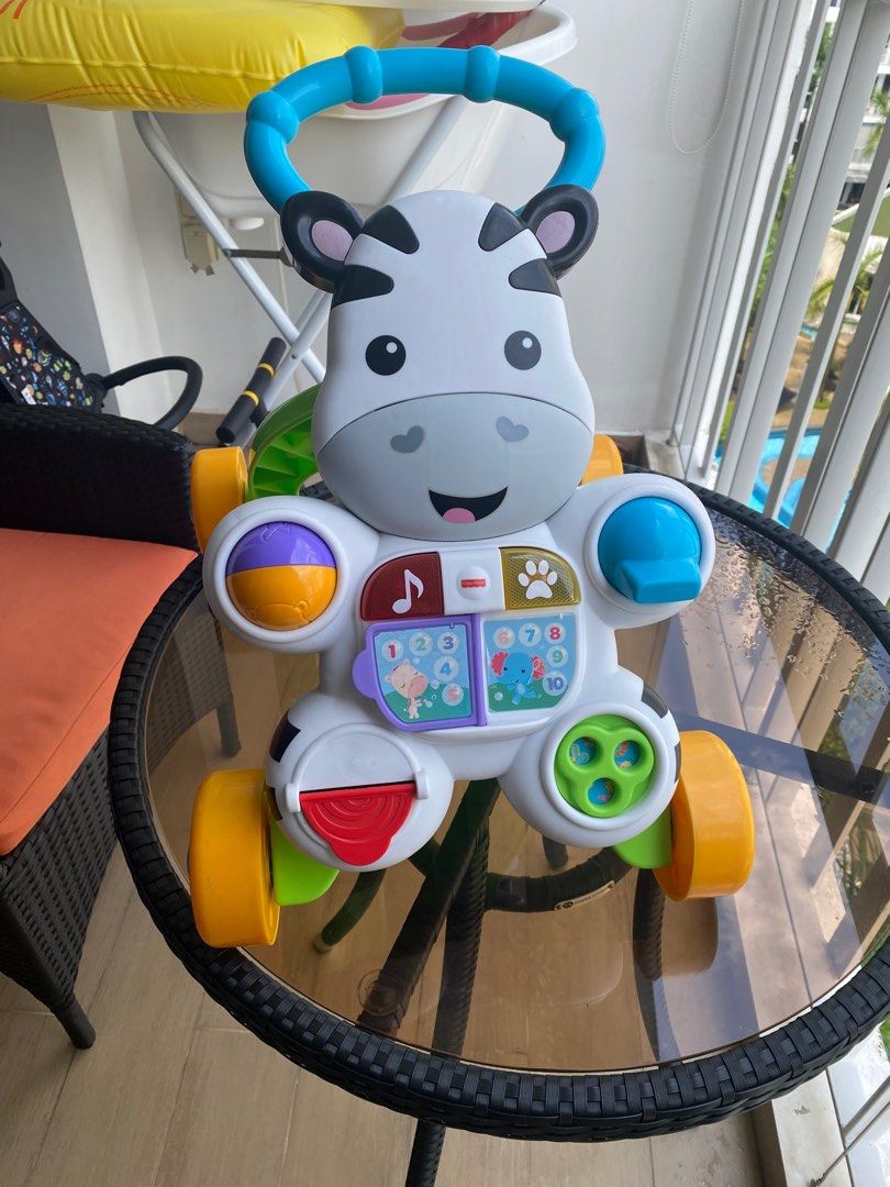 Fisher Price Baby Zebra Walker, Babies & Kids, Infant Playtime on Carousell