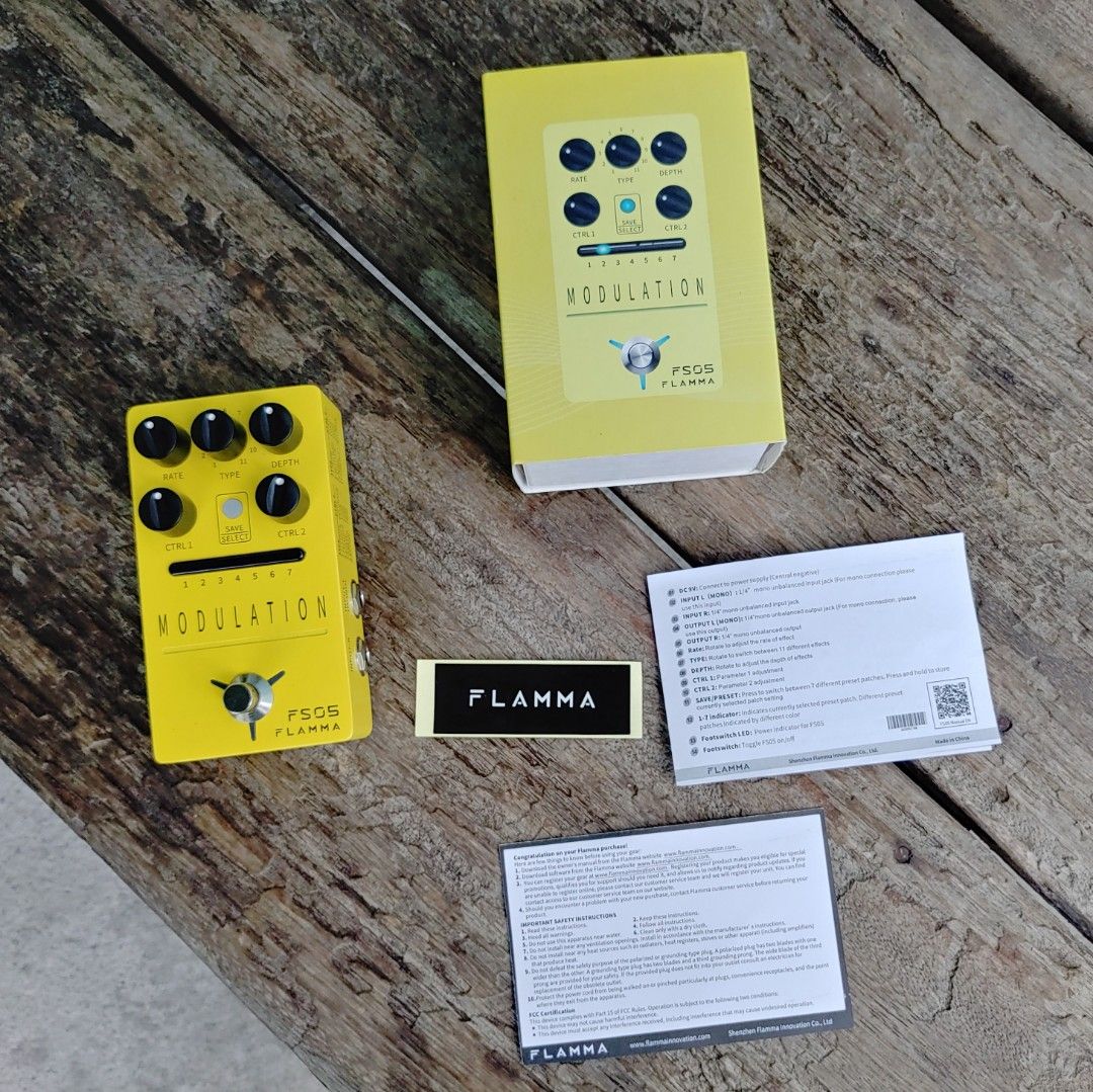 Flamma FS05 Modulation Pedal, Hobbies & Toys, Music & Media, Musical ...