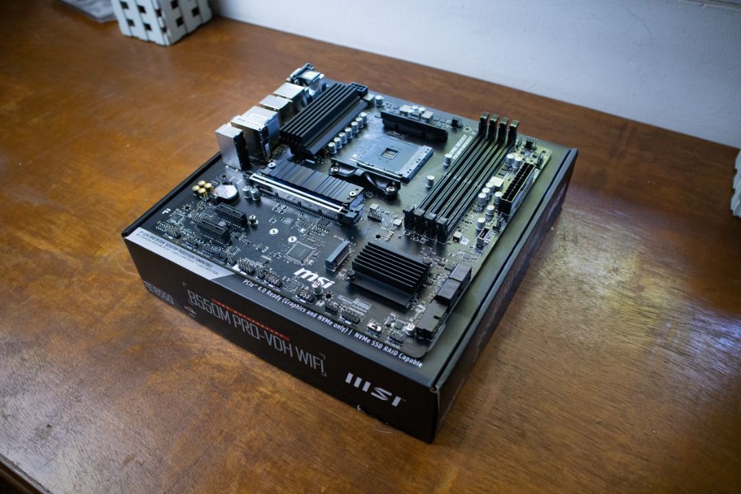 FS: MSI B550M Pro-VDH Wifi - Brand New (Motherboard only), Computers ...