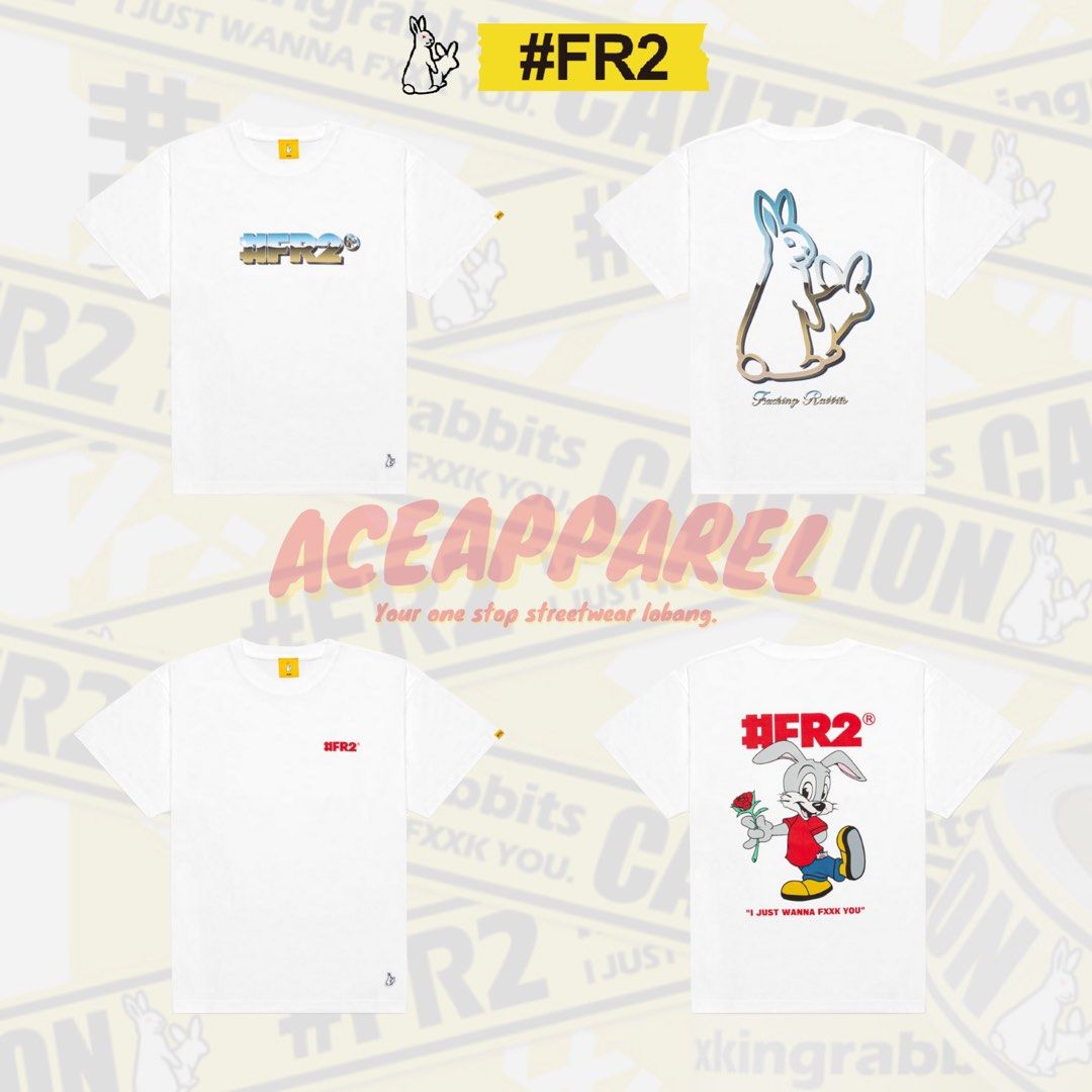 FR2 Metallic Rabbit Tee, Men's Fashion, Tops & Sets, Tshirts & Polo ...