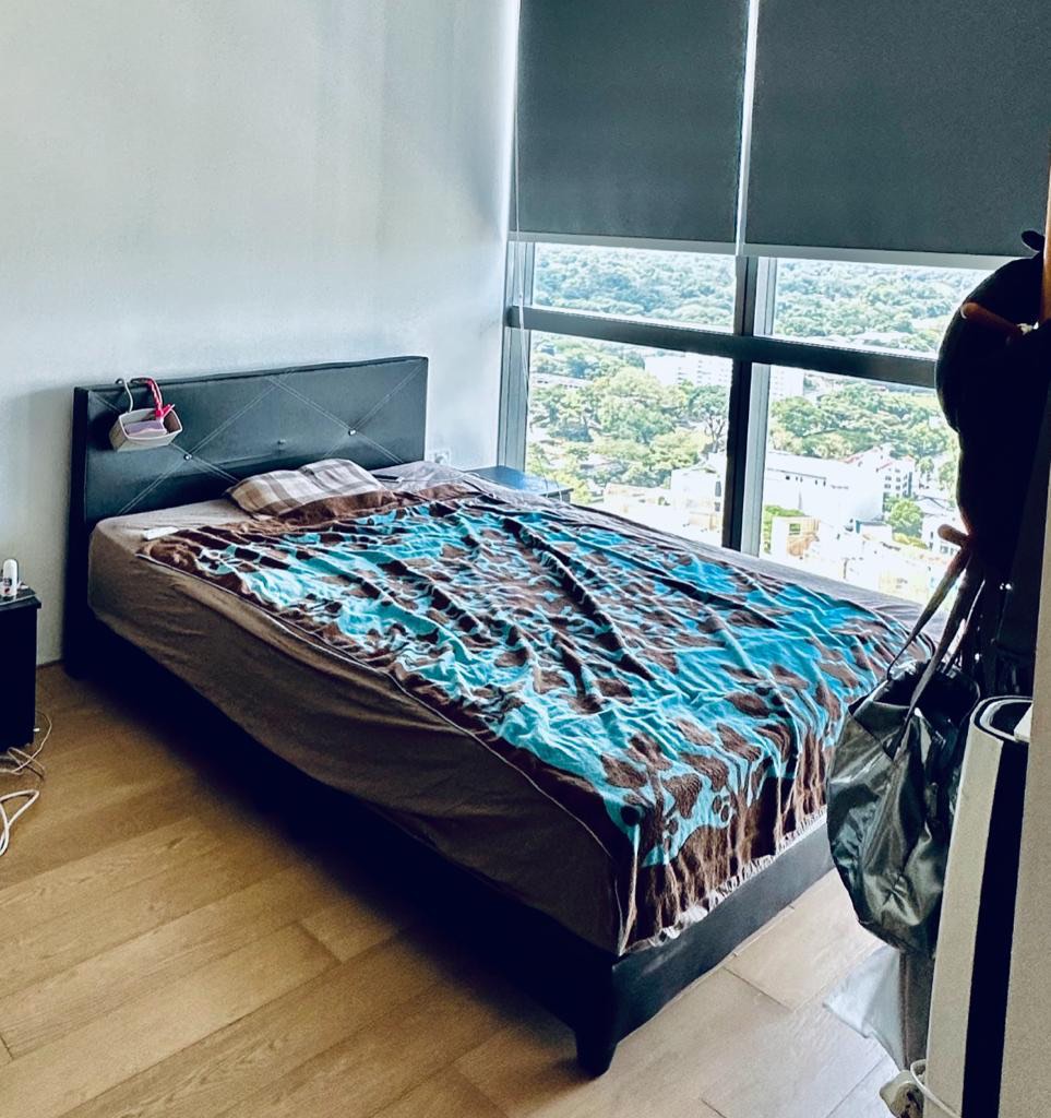 FREE - Bed Frame and TV console, Furniture & Home Living, Furniture ...