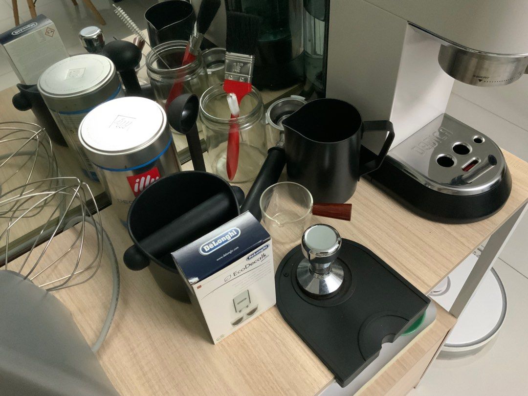 full set-delonghi coffee machine, TV & Home Appliances, Kitchen ...