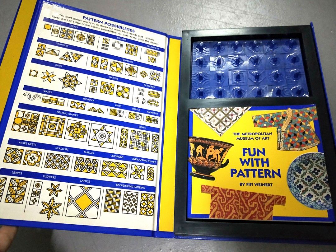 Fun With Pattern Kit by The Metropolitan Museum of Art, Hobbies & Toys ...