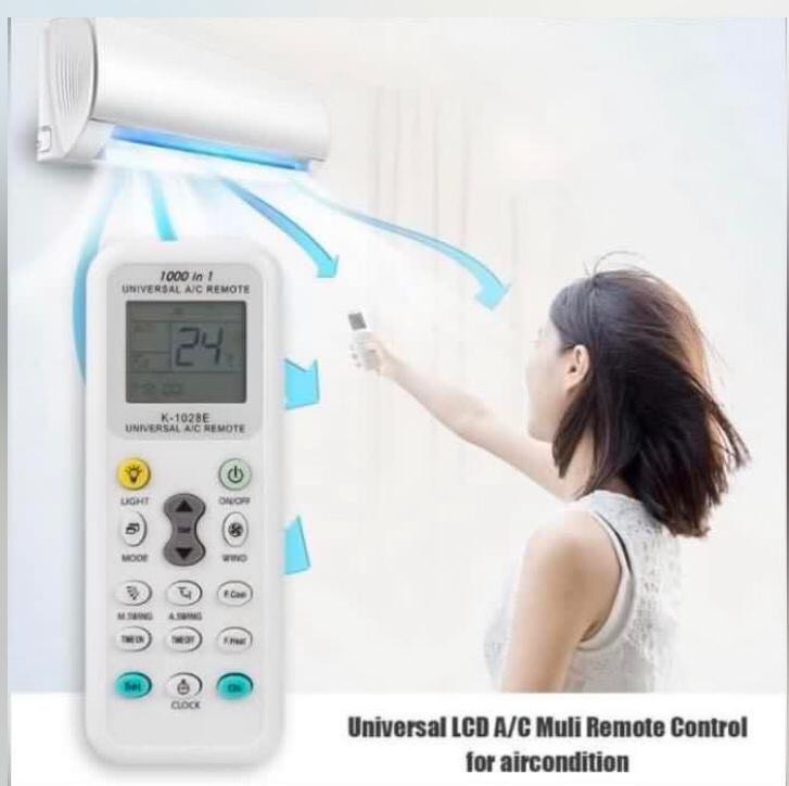 Functional Universal Aircon A/C Air Conditioner Cooling Remote Control ...
