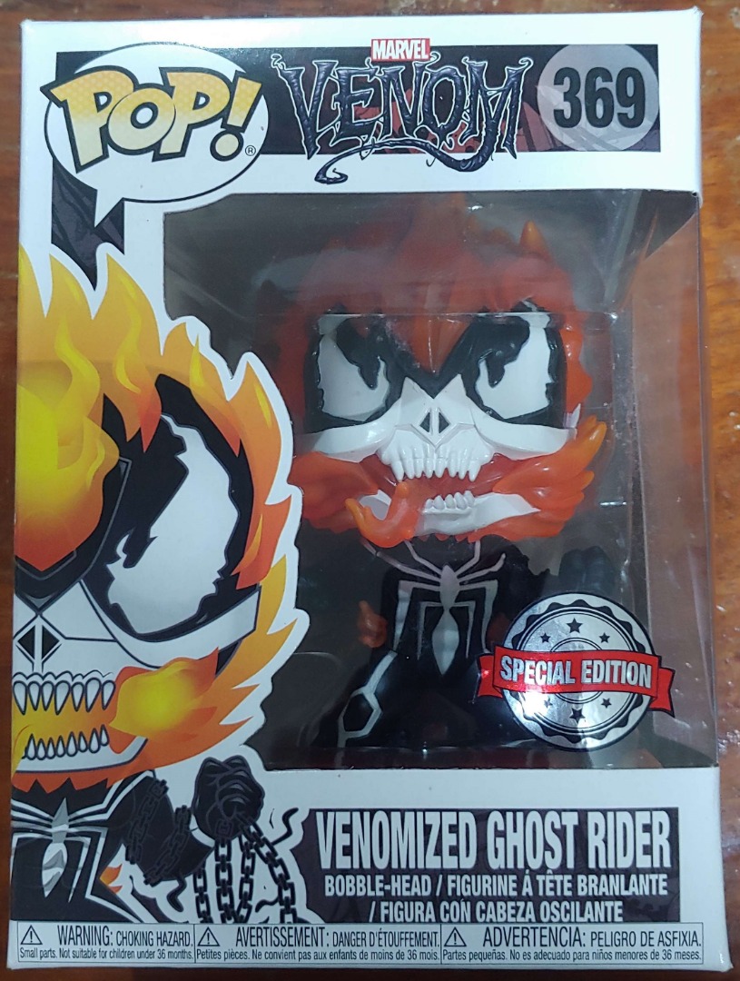Funko Pop Venomized Ghost Rider SE, Hobbies & Toys, Toys & Games on ...
