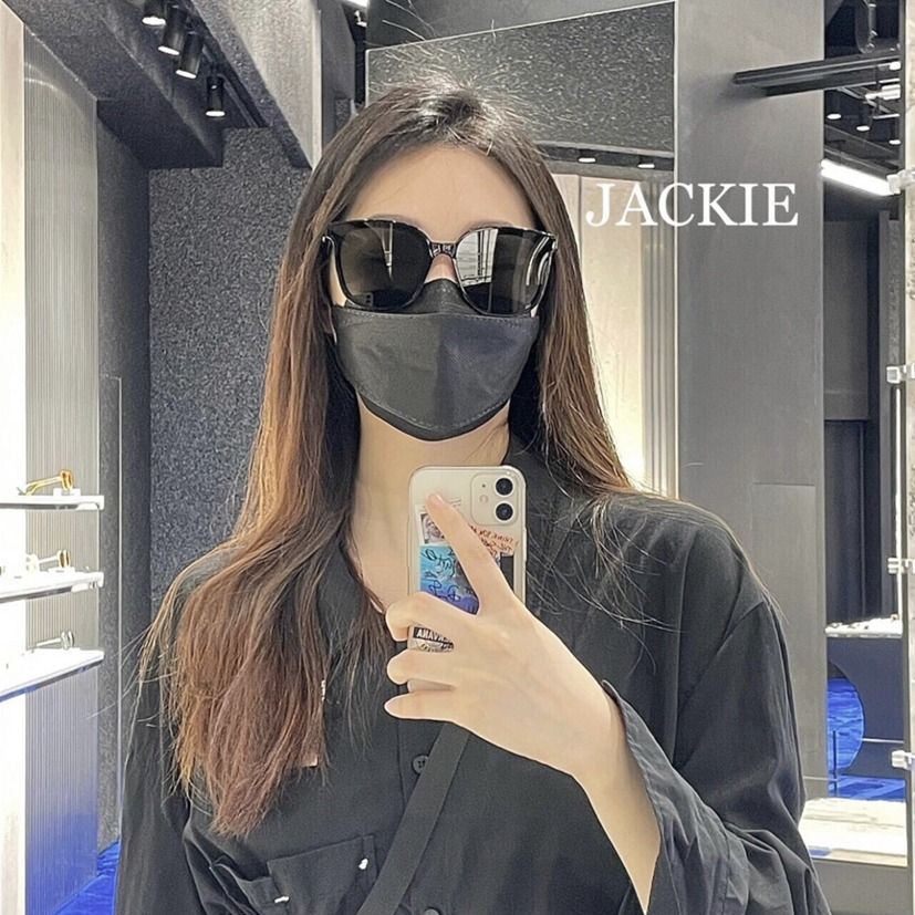 GENTLE MONSTER墨鏡 GM墨鏡 Jackie 韓版時尚太陽鏡 男女通用款墨鏡 圓框墨鏡 大框墨鏡 女生墨鏡 男生太陽鏡 出遊必備墨鏡 防紫外線黑框墨鏡, 名牌精品, 精品手錶在旋轉拍賣