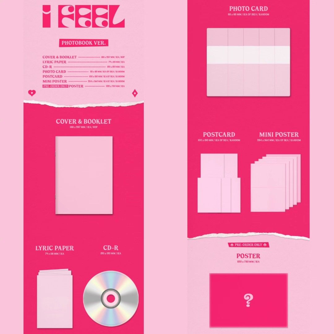 (G)I-DLE - 6th Mini Album [I feel] (PhotoBook Ver.), Hobbies & Toys, Collectibles & Memorabilia ...