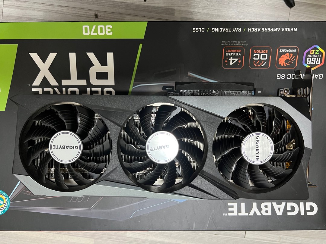 gigabyte rtx 3070 8g gaming oc no 3060 3060ti 2070 2080 5600 5700 6600 6700 6800, 電腦＆科技, 桌上電腦 ...