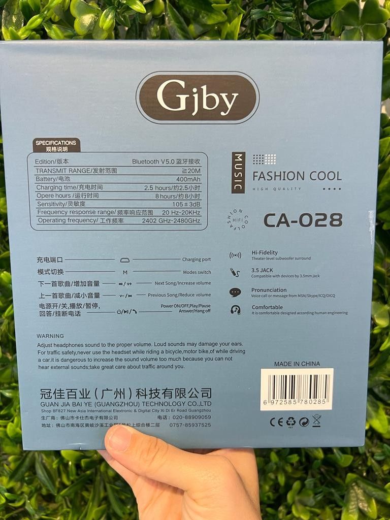 GJBY Fun claw cat Teal blue cute kawaii cat ears audio headphone wireless headset, Audio ...