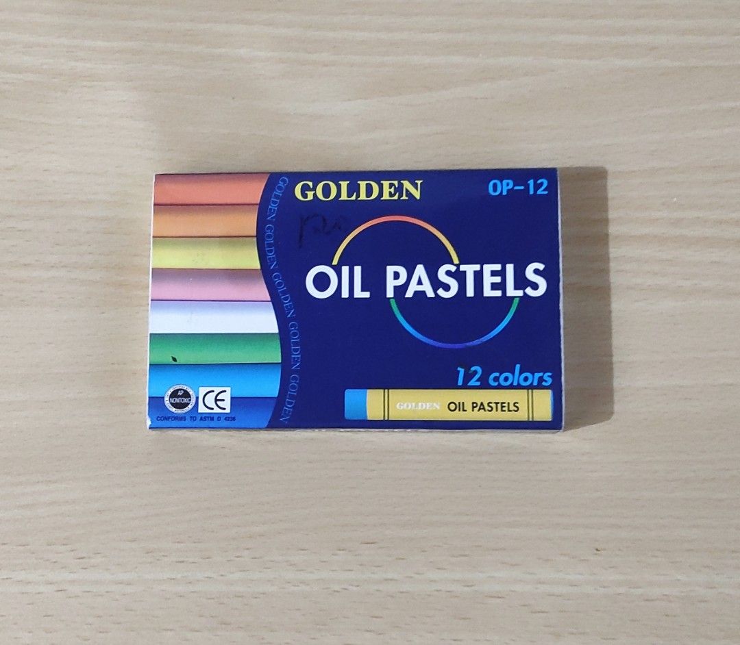 GOLDEN Oil Pastels (12 Colors) on Carousell