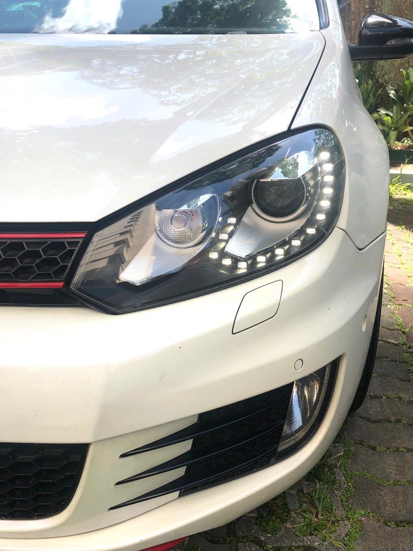 Golf Mk6 led headlights, Car Accessories, Electronics & Lights on Carousell