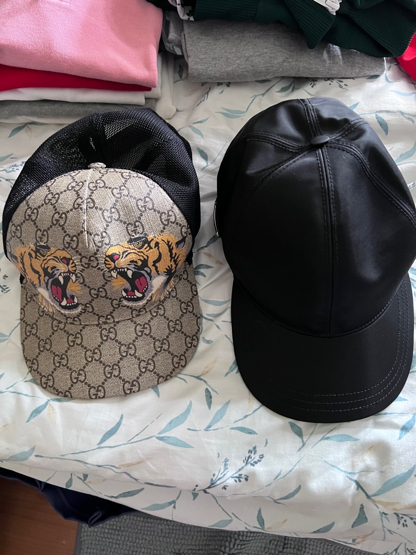 Gucci supreme tiger cap on Carousell