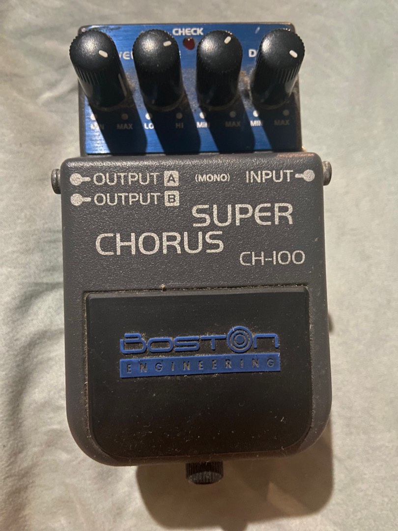 Guitar Effects Chorus and Distortion, Audio, Other Audio Equipment on ...