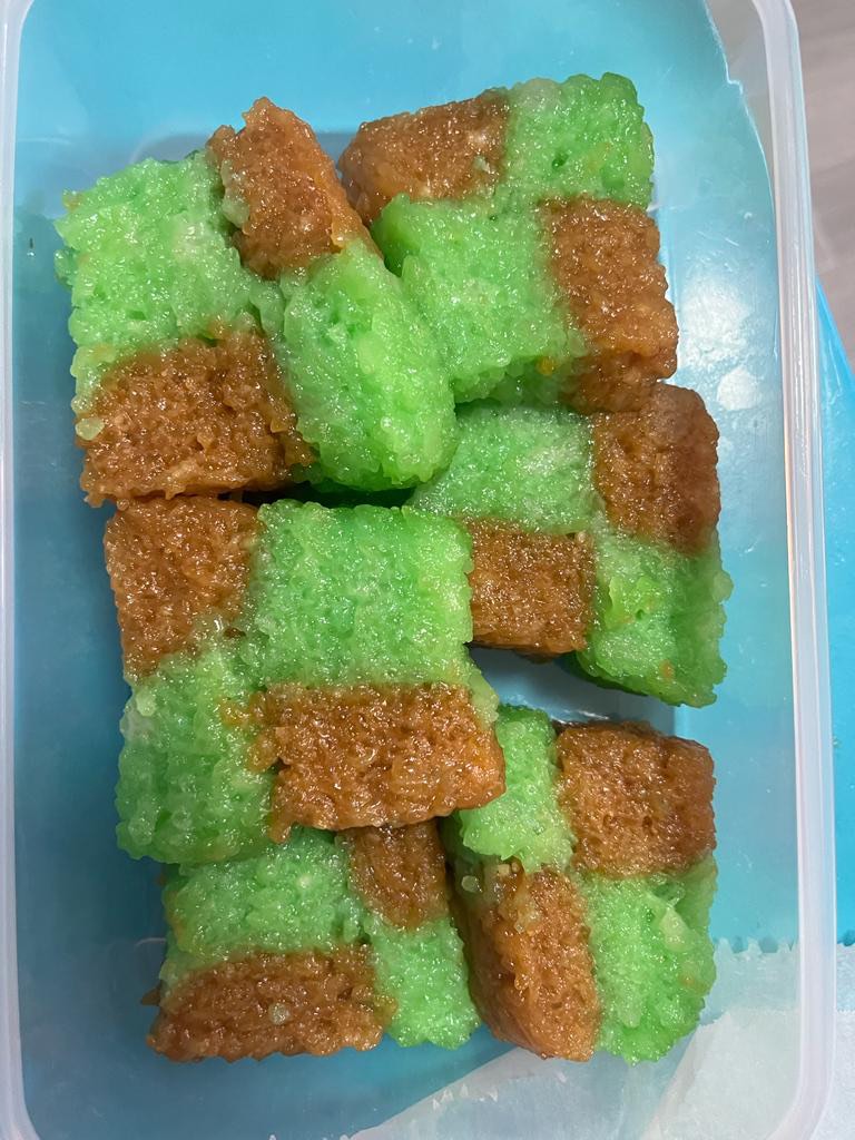Gula Melaka pandan wajid, Food & Drinks, Homemade Bakes on Carousell