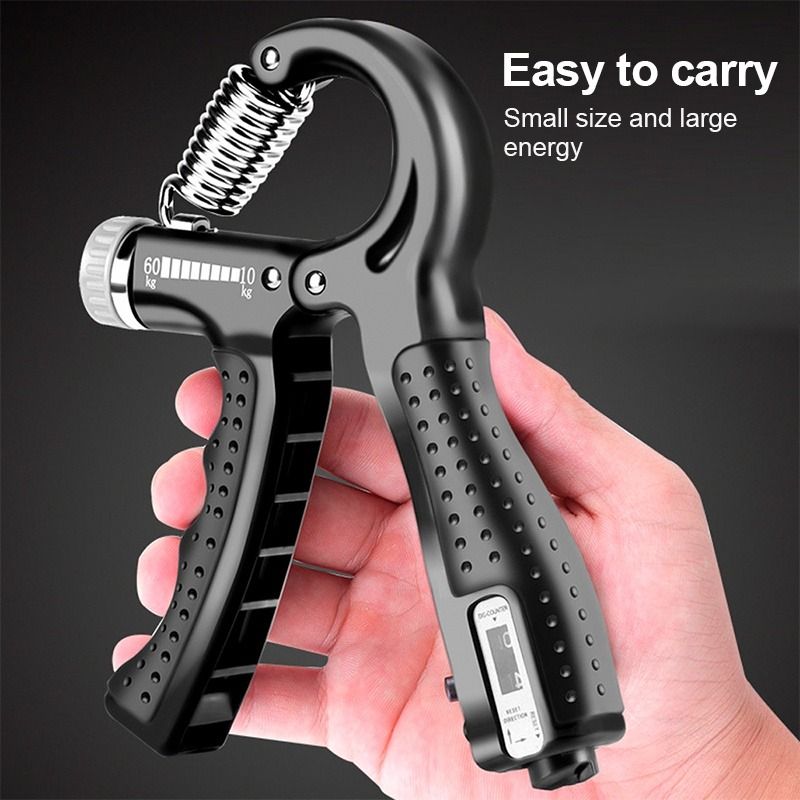 Hand Gripper/ Hand Grip Strengthener Adjustable Countable Counter ...